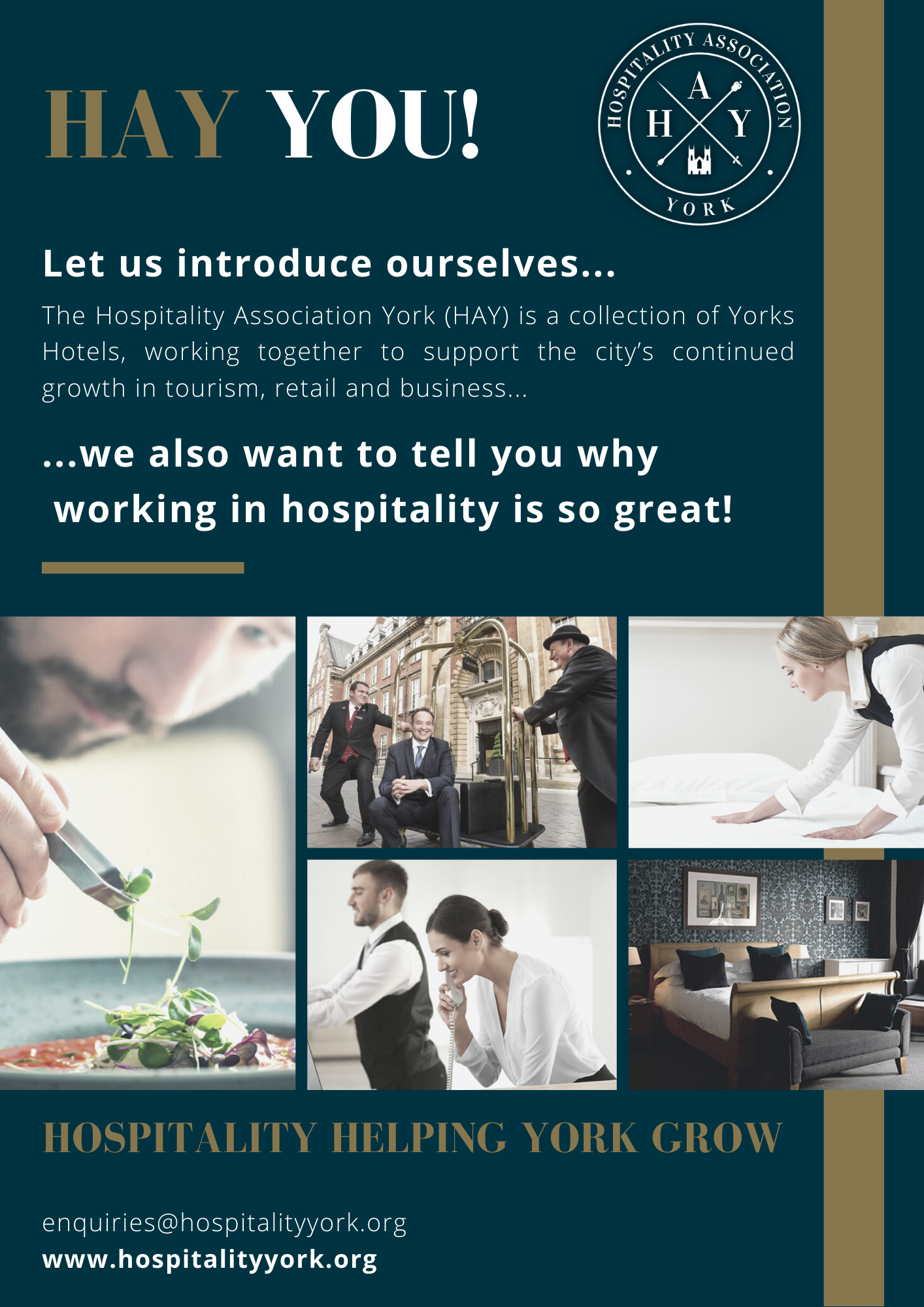 Promotional Flyer Designed to Encourage Young People To Make A Career ...