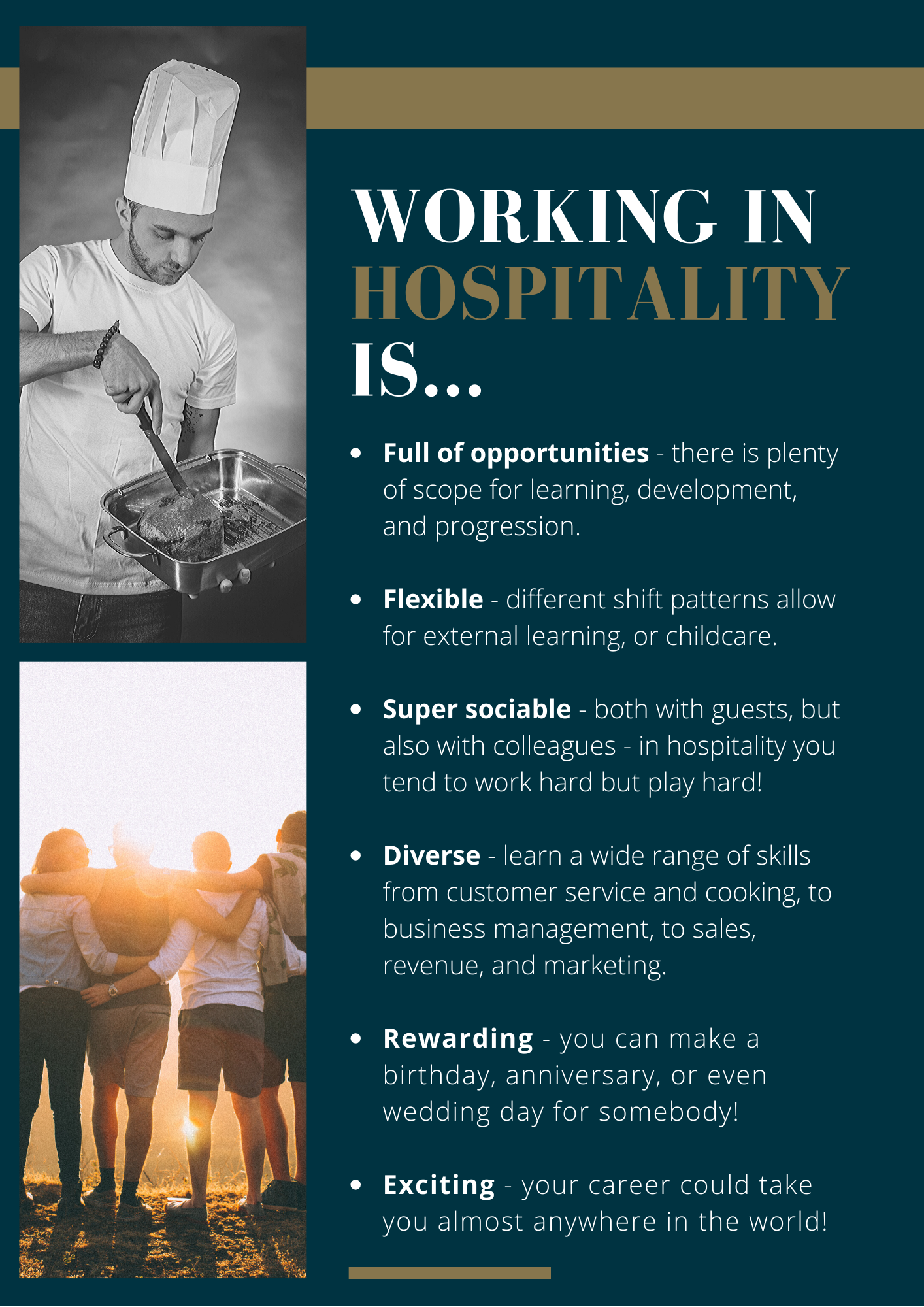 Promotional Flyer Designed to Encourage Young People To Make A Career ...